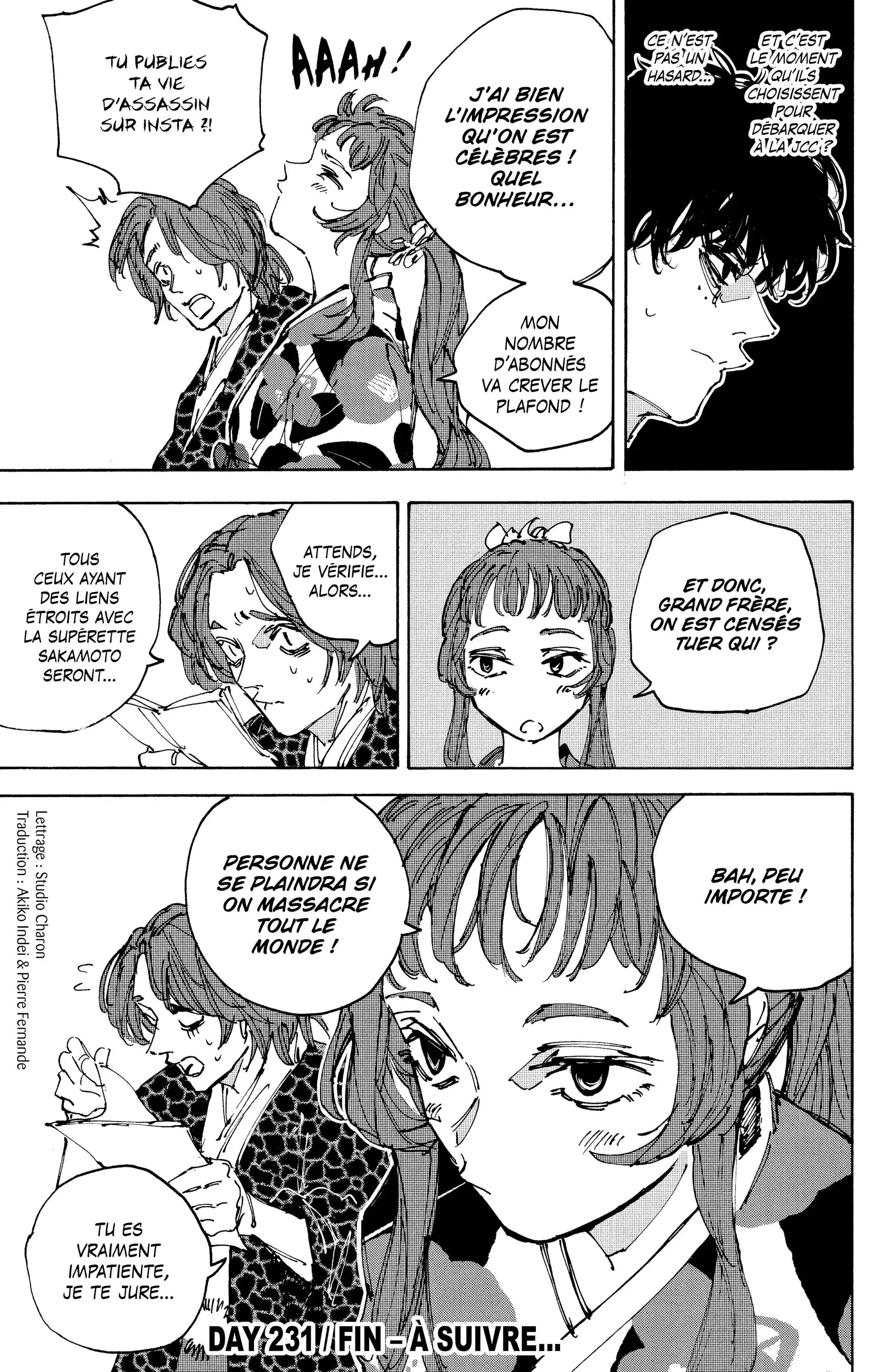 Sakamoto Days Chapter 231 VF - Lire Sakamoto Days Chapter 231 en Ligne ...