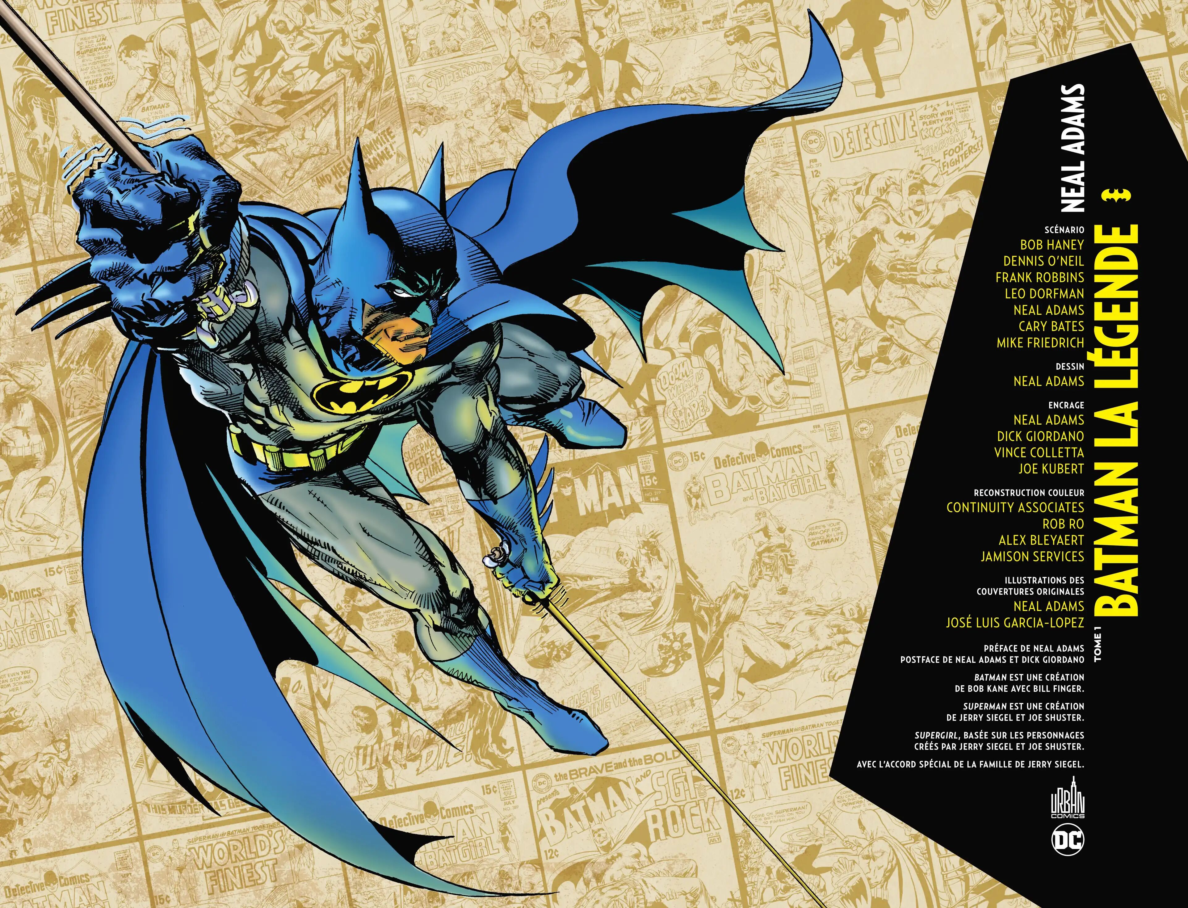 Batman La Légende (Neal Adams) Vol 1 VF - Lire Batman La Légende (Neal ...