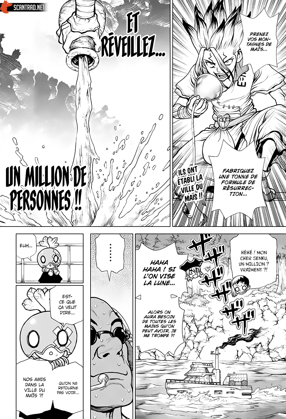 Dr. Stone Chapitre 169 VF - Lire Dr. Stone Chapitre 169 en Ligne Gratuit