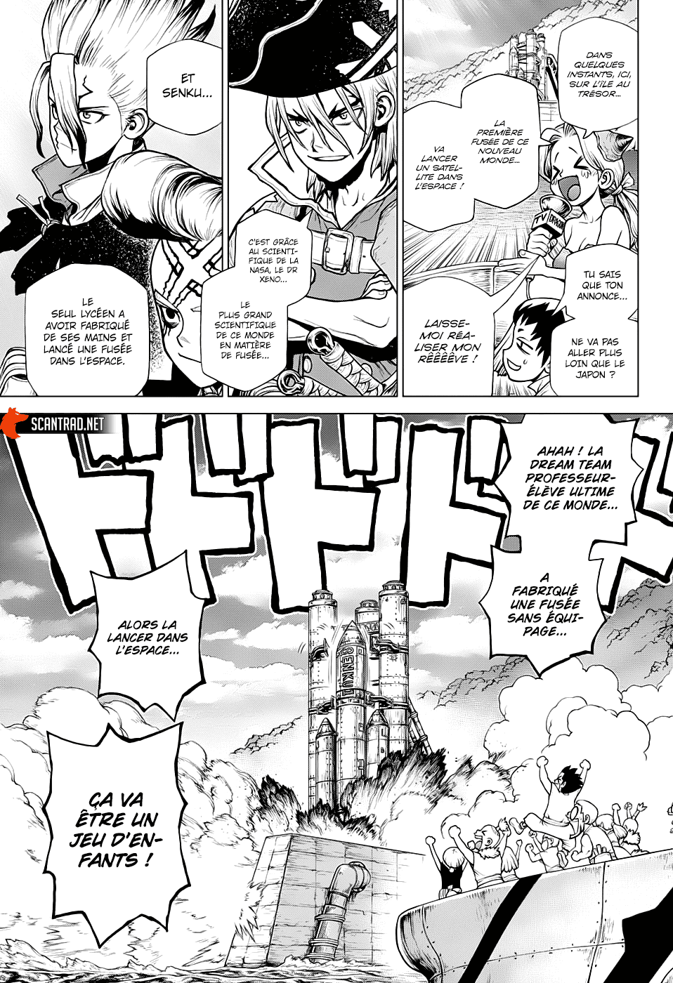 Dr. Stone Chapitre 215 VF - Lire Dr. Stone Chapitre 215 en Ligne Gratuit