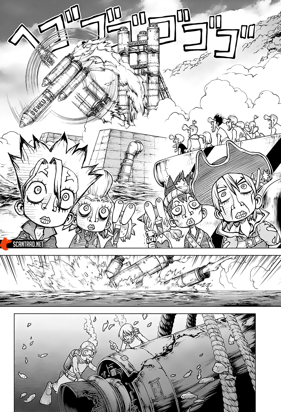 Dr. Stone Chapitre 215 VF - Lire Dr. Stone Chapitre 215 en Ligne Gratuit