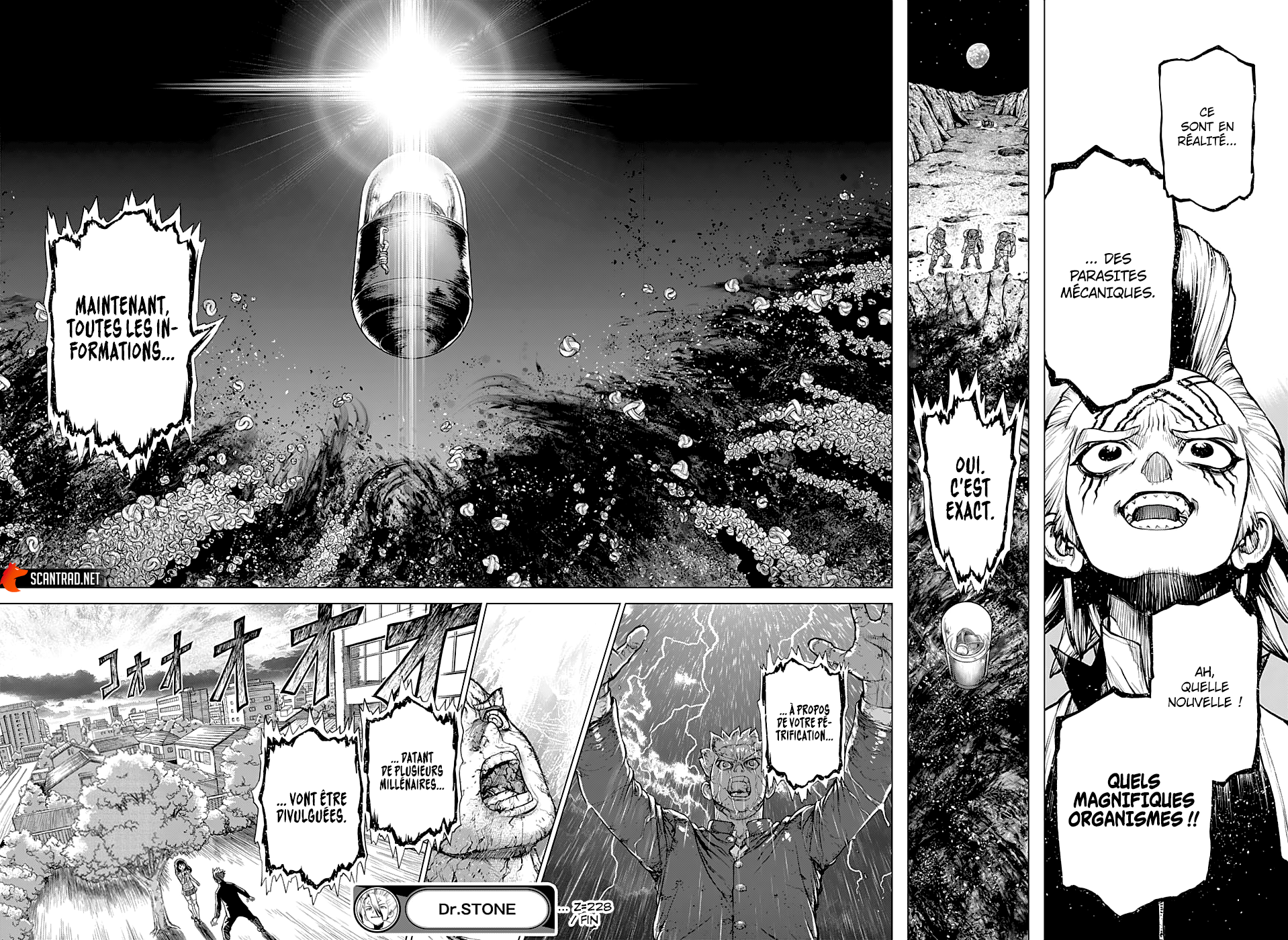 Dr. Stone Chapitre 228 VF - Lire Dr. Stone Chapitre 228 en Ligne Gratuit